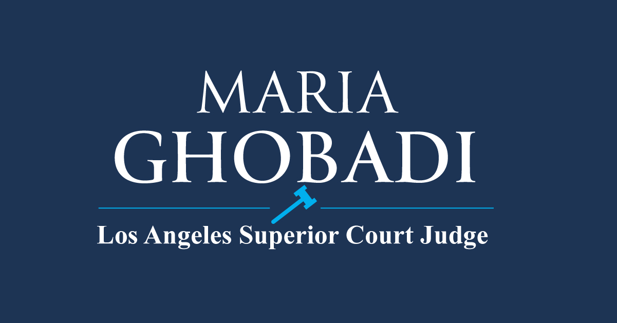 Home Page - Maria Ghobadi for Los Angeles Superior Court Judge Seat 64